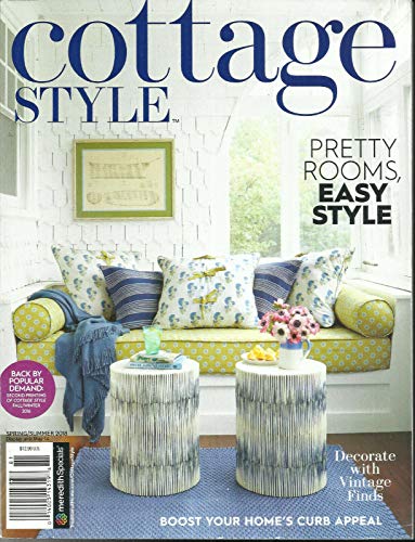 COTTAGE STYLE MAGAZINE, PRETTY ROOMS EASY STYLE SPRING/SUMMER, 2018
