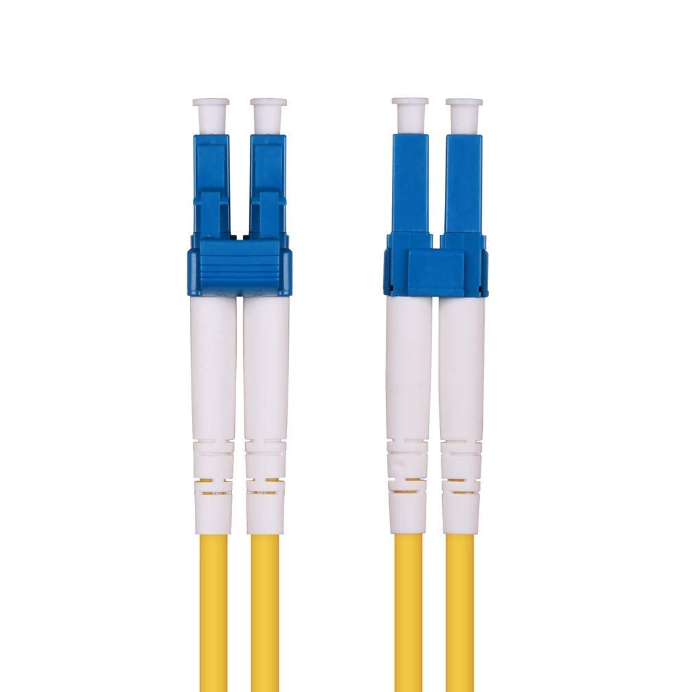 2 Pack 1.25Gb Singlemode Module with 20m OS2 LC to LC Fiber Cable, 1000BASE-LX/LH Compatible for Ubiquiti UF-SM-1G, Mikrotik, Intel, Netgear,D-Link and More