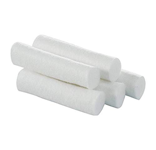 Cotton Rolls #2 Medium 1.5" x 3/8" Non-Sterile Highly Absorbent Cotton Pack of 50