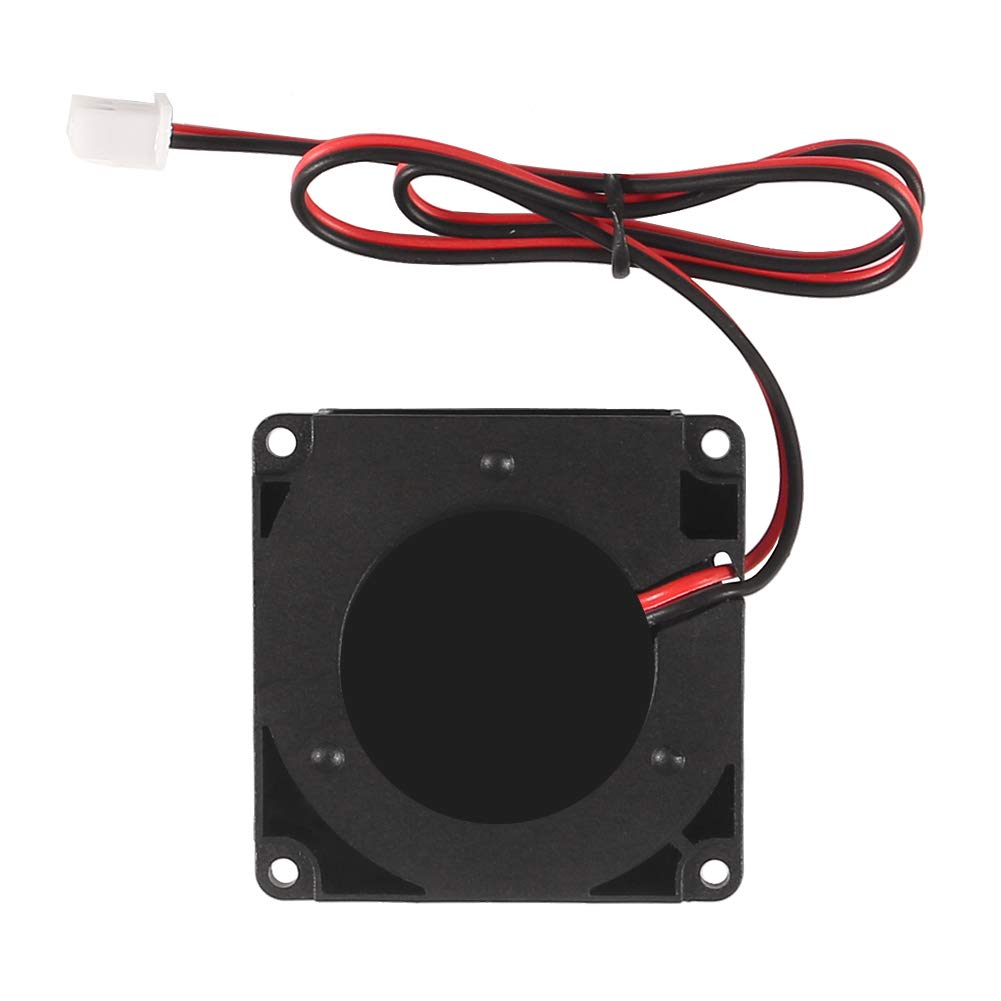 4PCS 3D Printer Brushless Cooling Fan 40x40x10mm DC24V Oil Bearing Blower Fan Turbo fan with 2 Pin Terminal for Hotend Extruder Heatsinks Makerbot MK7 MK8 CPU Chip Arduino Creality Ender 3 Ender 3 Pro