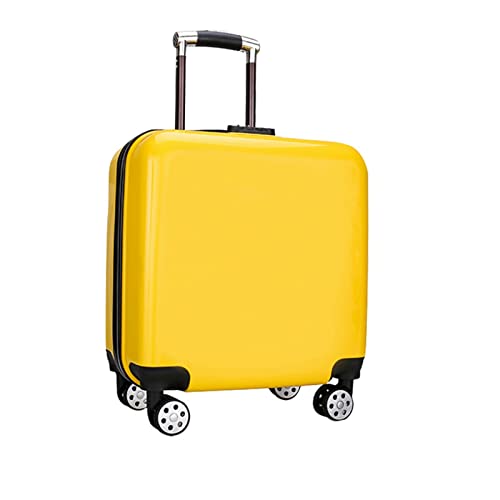 AIBOLO Suit Case, Rolling Luggage Wheeled Bag 18 inch Kids Suitcase Boy Girl Carry-Ons ABS Luggage Students Trolley Suitcase