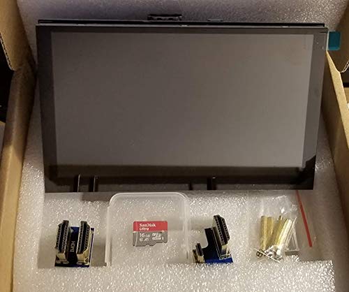 5 Inch Sunlight Readable Touch Screen 800x480 IPS LCD Display for Raspberry Pi 3/4 (or Any HDMI Source with no Touch)
