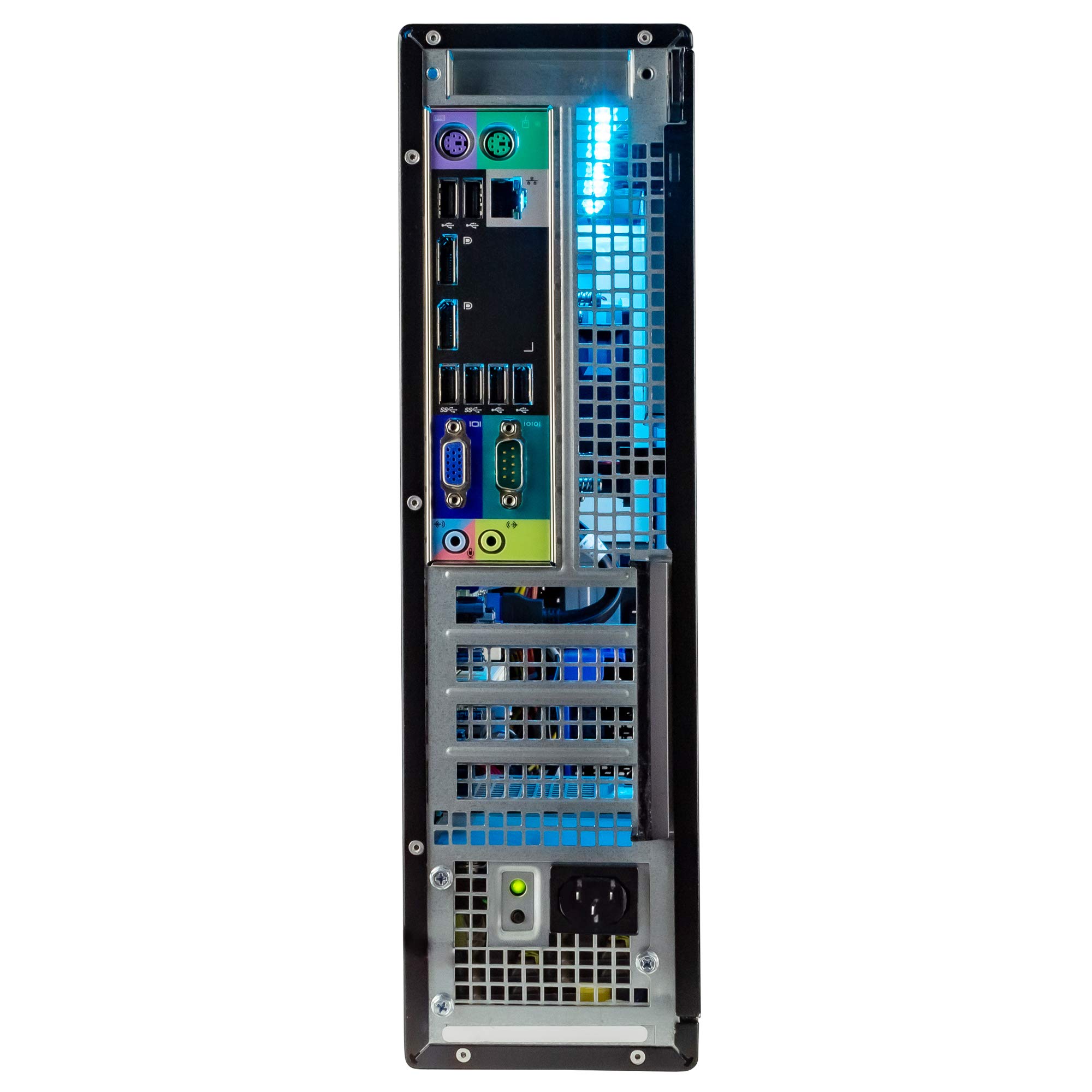 Dell Optiplex 7010 Business Desktop PC, Intel Core i5-3470 3.2GHz, 8GB RAM, 240GB SSD, Windows 10 Pro 64bit, 20 Monitor, RGB Keyboard and Mouse, RGB Speakers (Renewed)