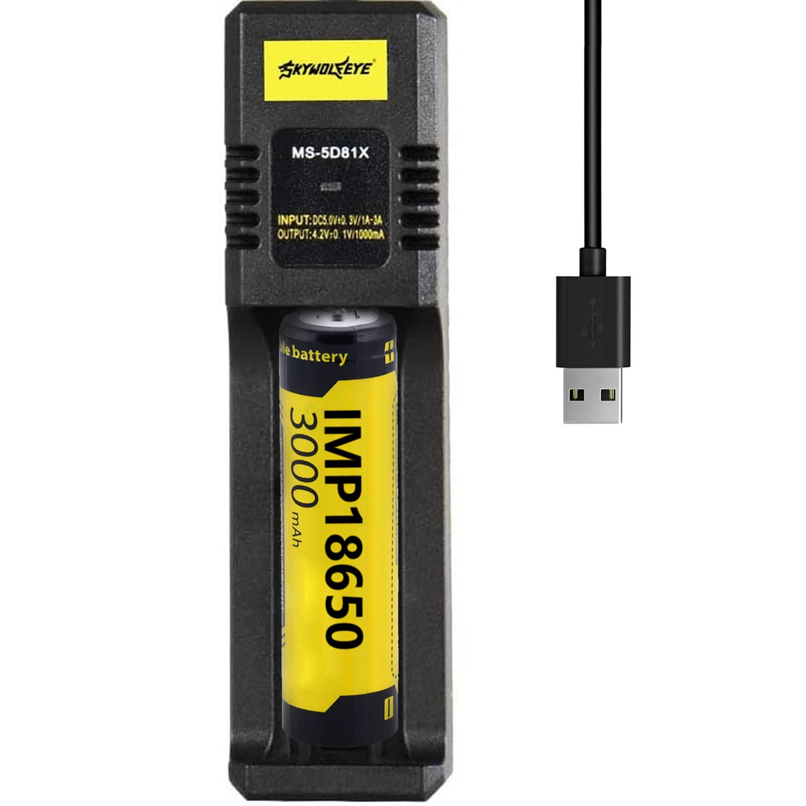 18650 Rechargeable Battery Charger for 3.7v Lithium ion Battery 18650 26650 21700 14500 16340 10440 16340 14650 18350 18500 Battery