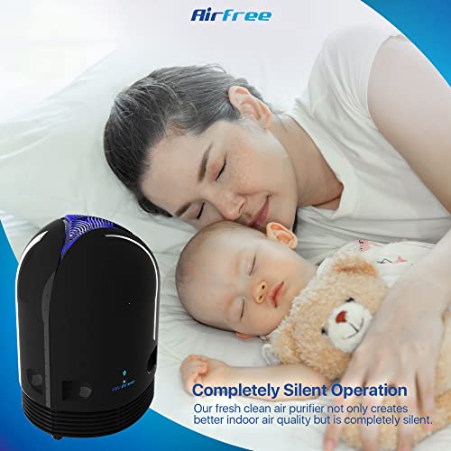 Airfree Duo - Filterless Air Purifier That Can Also Remove Odors - Remove Mold, and Allergens - Filterless Completely Silent Mode - Covers Up to 350 sq ft β Black