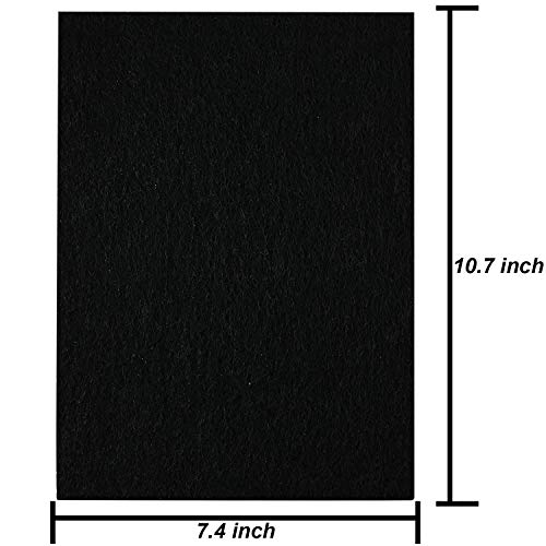 8 Pack Compatible with HPA100 Activated Carbon Pre Filters Air Purifier Replacement Pre-Filter, 10.7 by 7.4 Inch