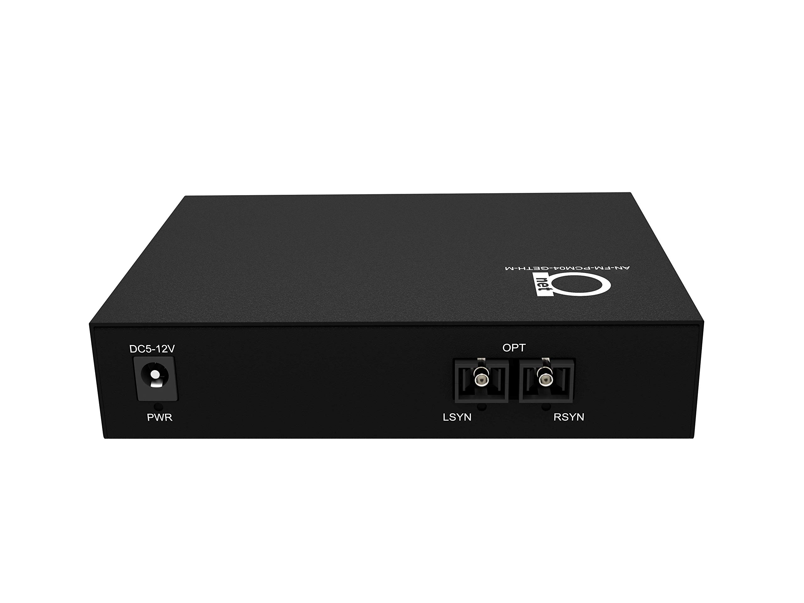 4 x POTS RJ11 Telephone and Gigabit Ethernet Over Fiber Converter - Multiplexer - Extender Set of FXS FXO Units - Universal Single and Multimode - 1 km MM (0.6 mi) 20km SM (11.4 mi) - Voice Over Fiber
