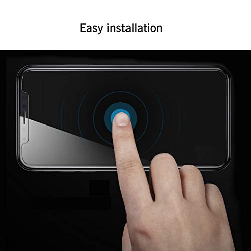 Ailun Privacy Screen Protector for iPhone 12 Pro Max 2020 [6.7 Inch] 2Pack Anti Spy Private Case Friendly Tempered Glass [Black][2 Pack]