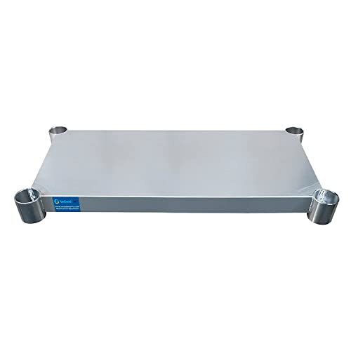 Additional Undershelf for AmGood Work Table | Adjustable Galvanized Steel Undershelf (24" x 36")