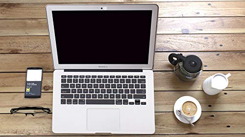 CloudValley Camera Cover Slide, 0.023Inch Ultra-Thin Black&White, Web Webcam Cover for MacBook air, Laptop, iMac, Desktop, PC, MacBook Pro, iPad, iPhone 8/7/6, Privacy Protection [2 Packs]
