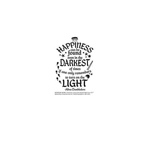 Tervis Harry Potter Happiness Quote Engraved Triple Walled Insulated Tumbler Travel Cup Keeps Drinks Cold & Hot, 20oz Legacy, Glacier White