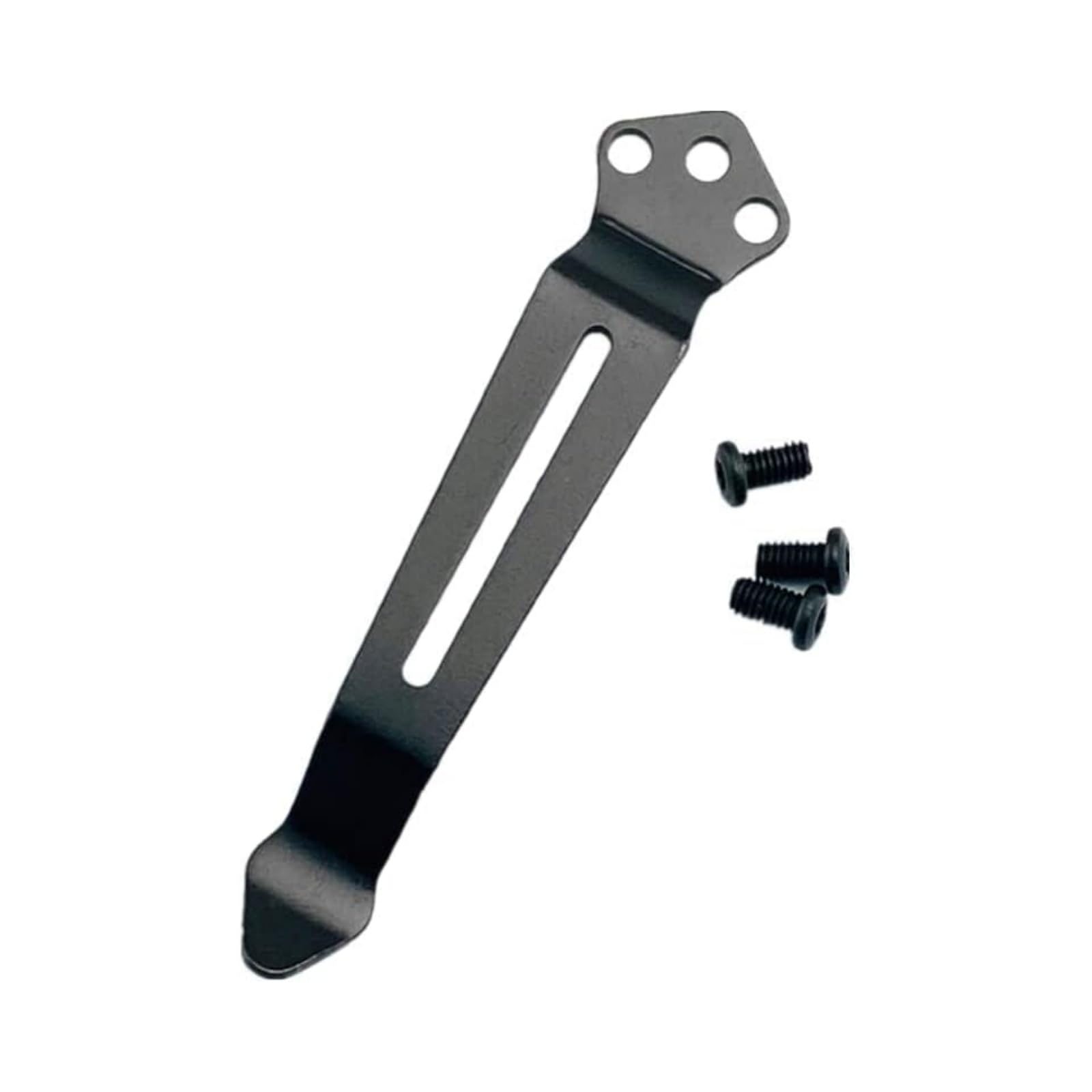 1x Black Deep Carry Pocket Knife Clip Replacement Tools Accessories + 3 Pocket Knife Screws Portable for Benchmade 535