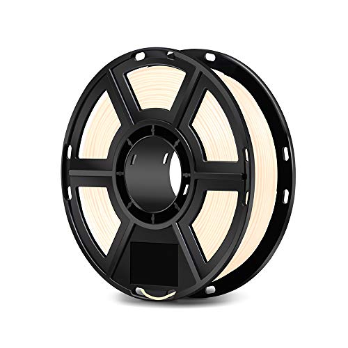 FLASHFORGE D-Series Flexible 3D Printer Filament, 1.75mm (Clear/Natural Color), 0.5kg Spool (1.1lbs), Guaranteed Fresh, Tangle-Free, Fits Most FDM Printers [Risk-Free]    