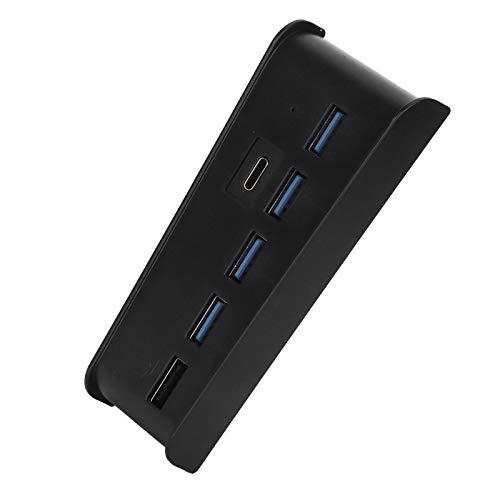 5 in 1 Game Console USB Splitter Controller Multi‑Port Hub Fit for PS5