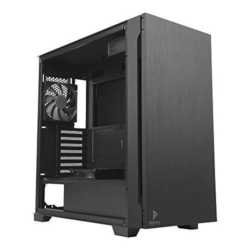 Antec P10 FLUX, F-LUX Platform, 5 x 120mm Fans Included, Reversible & Swing-Open Front Panel, Air-Concentrating Filter, 5.25" ODD, Fan-Speed Control, Sound-Dampening Side Panels, Mid-Tower Silent Case