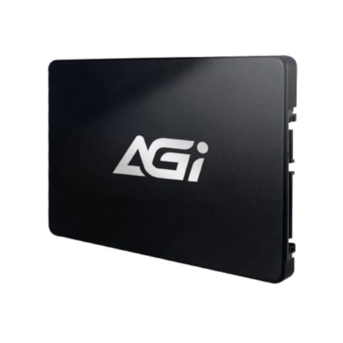 AGI 512GB AI178 2.5 Inch SATA III 3D TLC NAND Flash Internal Solid State Drive SSD (R/W Speed up to 530/510 MBs)