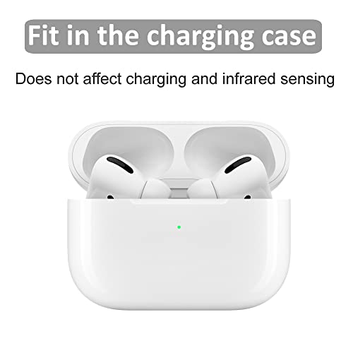3 Pairs Compatible with AirPods Pro 1st 2nd Ear Tips Buds, Small Medium Large 3 Size Replacement Silicone Rubber Eartips Earbuds Gel Accessories Compatible with AirPods Pro 2 and 1st - S/M/L White