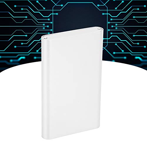 Anticorrosion 13x61x100mm Aluminum Alloy Enclosure Electronic Case for Industrial Equipment Shell(Sandblasted Oxidized Silver)