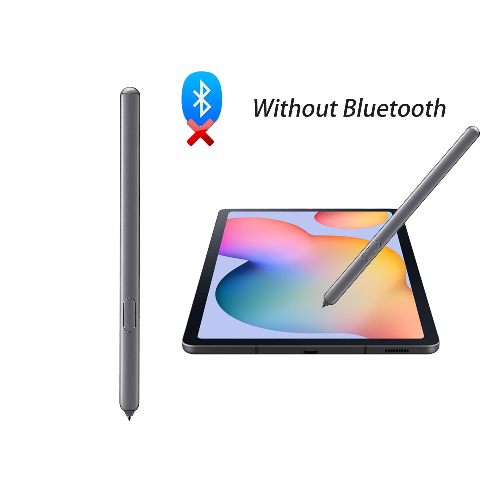 Galaxy Tab S6 Stylus Pen Replacement for Samsung Galaxy Tab S6 SM-T860 T860 T865 T867 Stylus Touch S Pen withoutBluetooth(Mountain Gray)