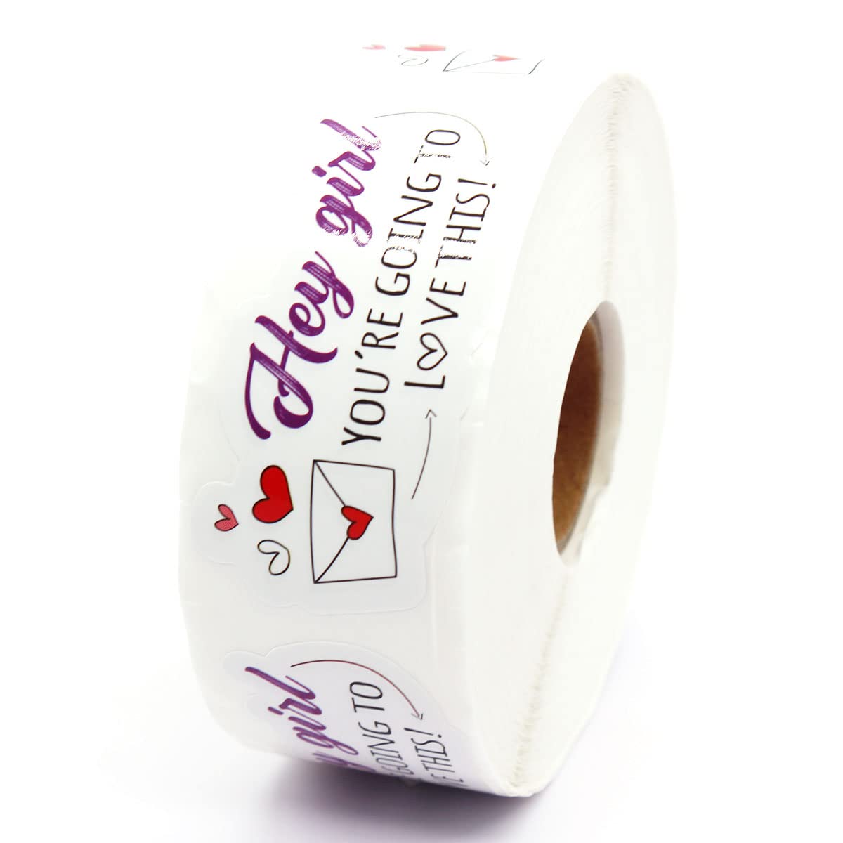 Littlefa 1.5” Hey Girl You’re Going to Love This Stickers,Thank You Stickers,Small Business Stickers, Envelopes Stickers, Gift Bags Packaging 500 PCS