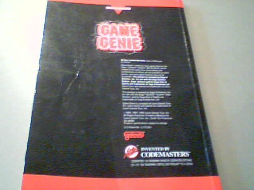 1990, 1991, 1992 Lewis Galoob Toys, Inc. Codemasters Software Co. Ltd. Galoob Video Game Enhancer for Sega Genesis---programming Manual and Codebook---softcover, 162 Pages, Sega Genesis Version
