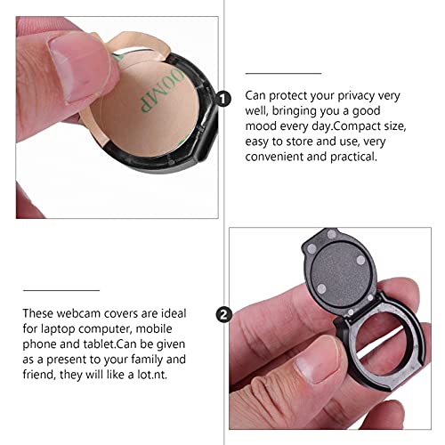OSALADI Computer Camera Computer Camera PC Stickers 5pcs Camera Cover Ultra Thin Lens Webcam Cover Web Laptop Camera Cover Computer Camera Computer Stickers Computer Stickers
