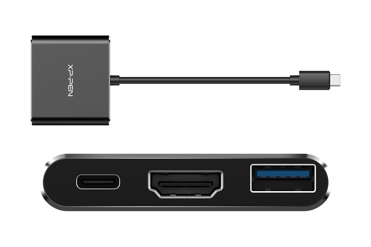 XPPen USB-C Hub 3 in 1 Type C to USB/HDMI/PD for Artist 12, Artist 12 Pro, Artist 13.3, Artist 13.3 Pro, Artist 15.6 and Artist 15.6 Pro
