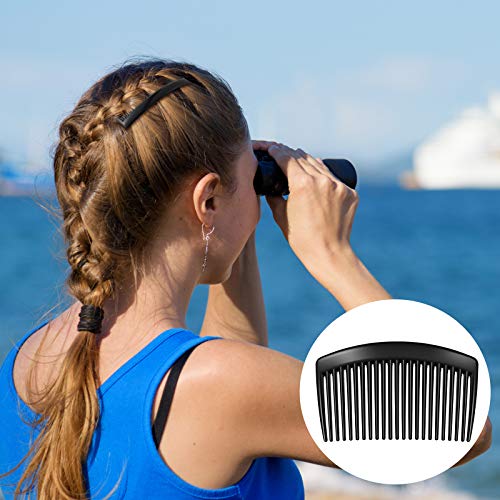 24 Pcs Women Hair Comb Accessories French Hair Side Combs Plastic Twist Decorative Clips with 11/23 Teeth Wedding Veil clip for Women