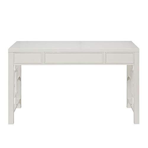Comfort Pointe Verano 3-Drawer White Wood Desk