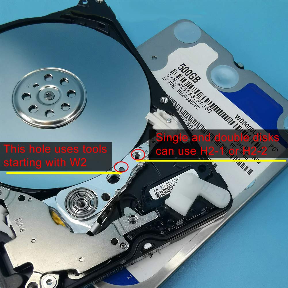 Zopsc Hard Disk Repair Tools Hard Drive Magnetic Head Repair Set Head Replacement Tool Kit HDD Repairing Tool