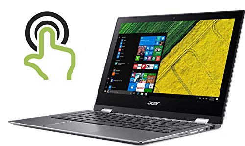 Acer High Performance Spin 2020, 11.6in FHD IPS 1920 x 1080 Multi-Touch Laptop, Intel Pentium N4200 Quad-core Up to 2.5GHz, 4GB RAM, 64GB SSD, 802.11ac WiFi, Bluetooth, HDMI, Win10 S (Renewed)