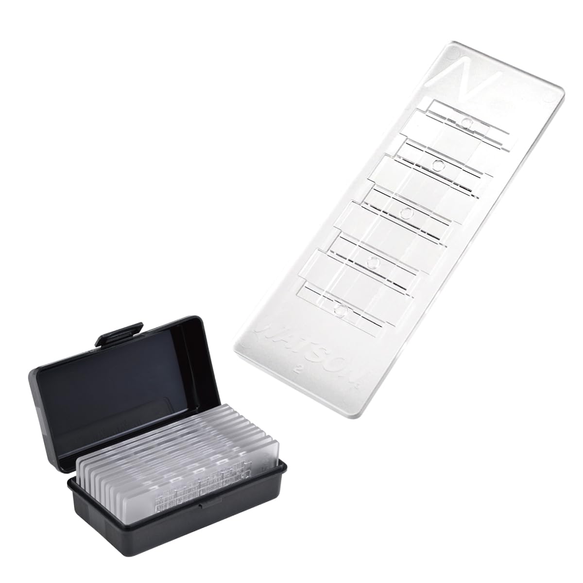 177-112C, Disposable Haemocytometer Plate, Improved Neubauer Type, 10plates/Box