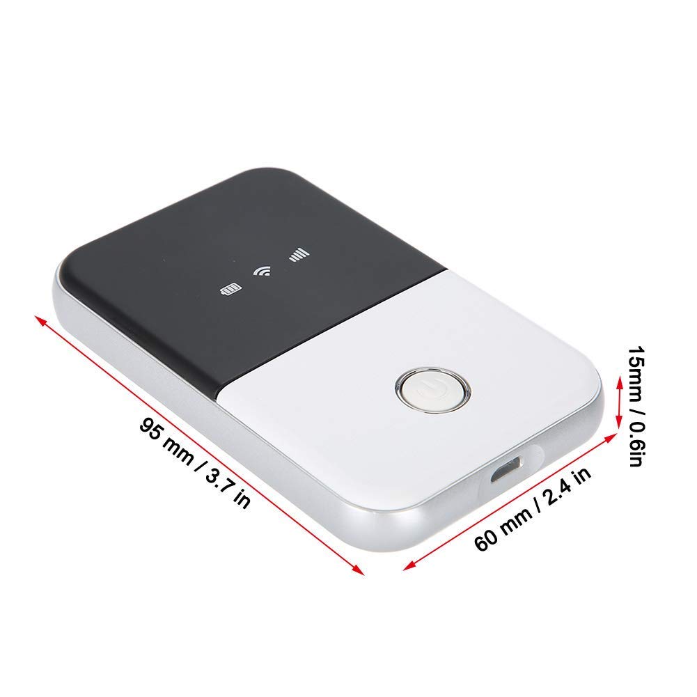 4G LTE Mobile Hotspot Devices,WiFi Box -High Speed -2100Mah -Up to 10 Connected Users -USB Charging-Portable 4G Router Suitable for Phone Laptop Etc,Good Product for Travel