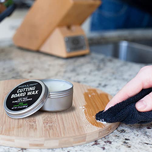 Caron & Doucet - Ultimate Cutting Board Maintenance Kit - Cutting Board Oil, Cutting Board Soap, Cutting Board Wax