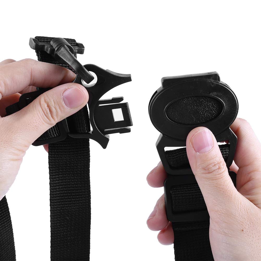 5 Point Child Seat Belt Harness Universal Adjustable Strap Baby Stroller Pushchair Rotating Protection