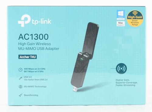 TP-Link Archer T4U Wireless Dual Band USB Adapter