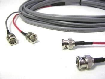 15 Foot DS3/DS4 (CAB-ATM-DS3/E3) BNC Belden 735A2 Duplex Cable by Custom Cable Connection