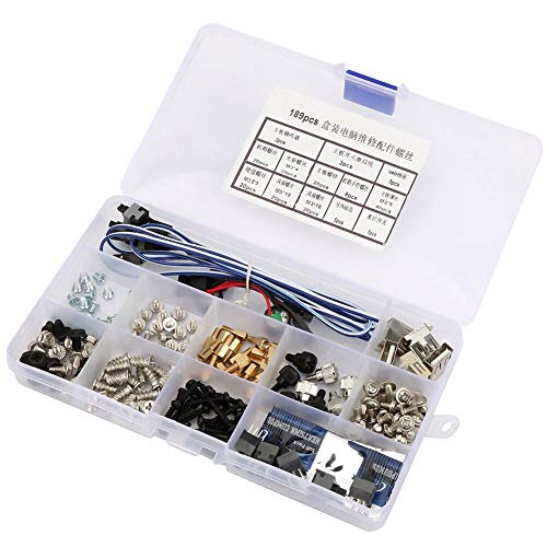 189Pcs/set PCB Motherboard Hard Disk Screws PC for Computer Repairing Accessories Assortment Kit Tornillos SCRW-026865