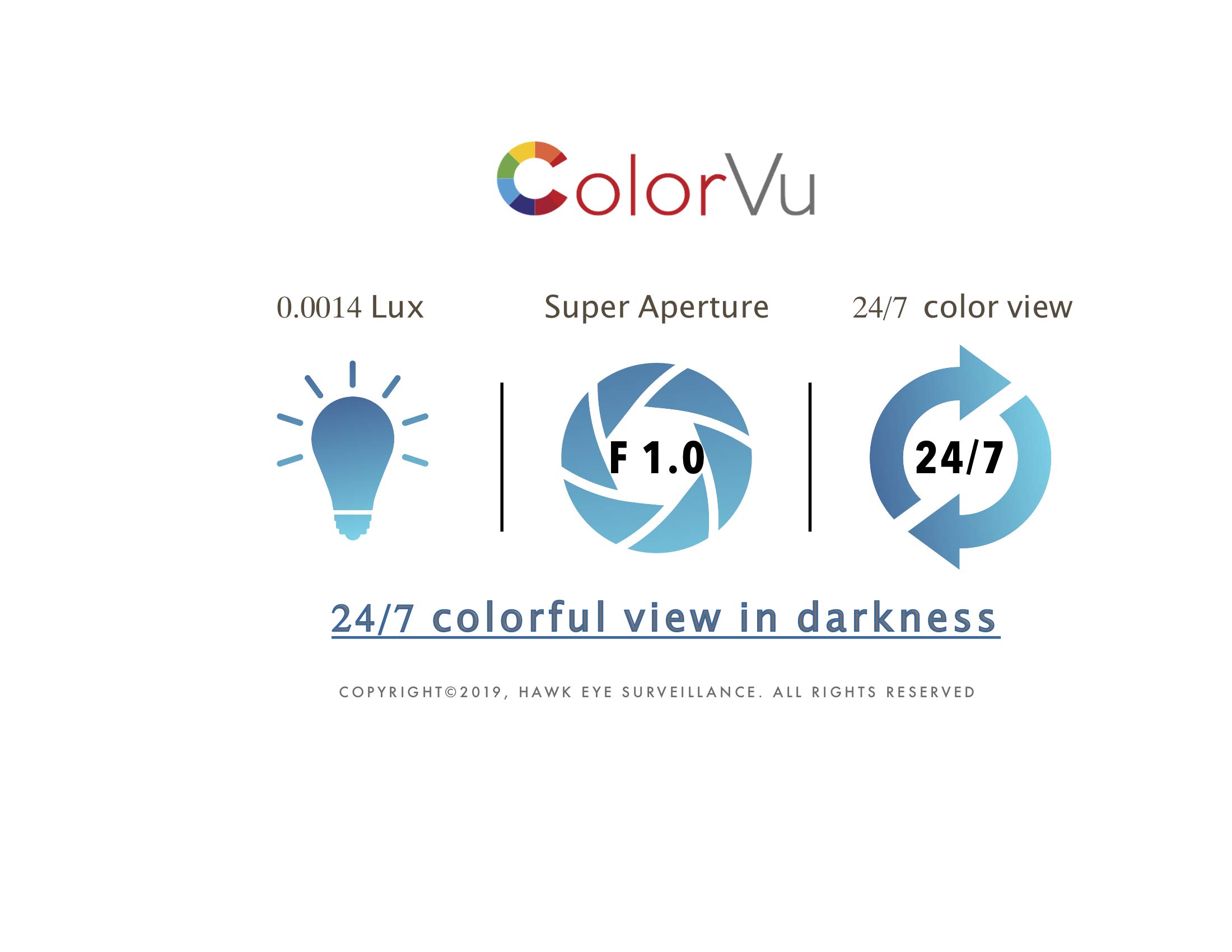 4MP Full Time Color PoE IP Camera - Compatible with Hikvision DS-2CD2T47G2-L 24/7 Color Night View H.265+ Outdoor Bullet Network Security Camera 4mm, English Version, Firmware Upgradable