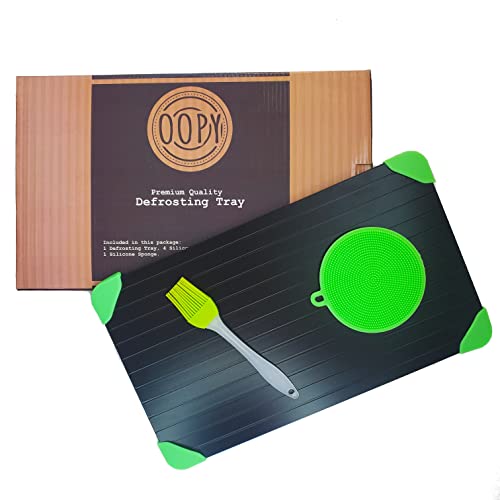 Defrosting Tray | Thawing Plate for Frozen Meat | Extra Large Meat Defroster Tray | No Electricity | Meat Thawing Board | Thawing Tray