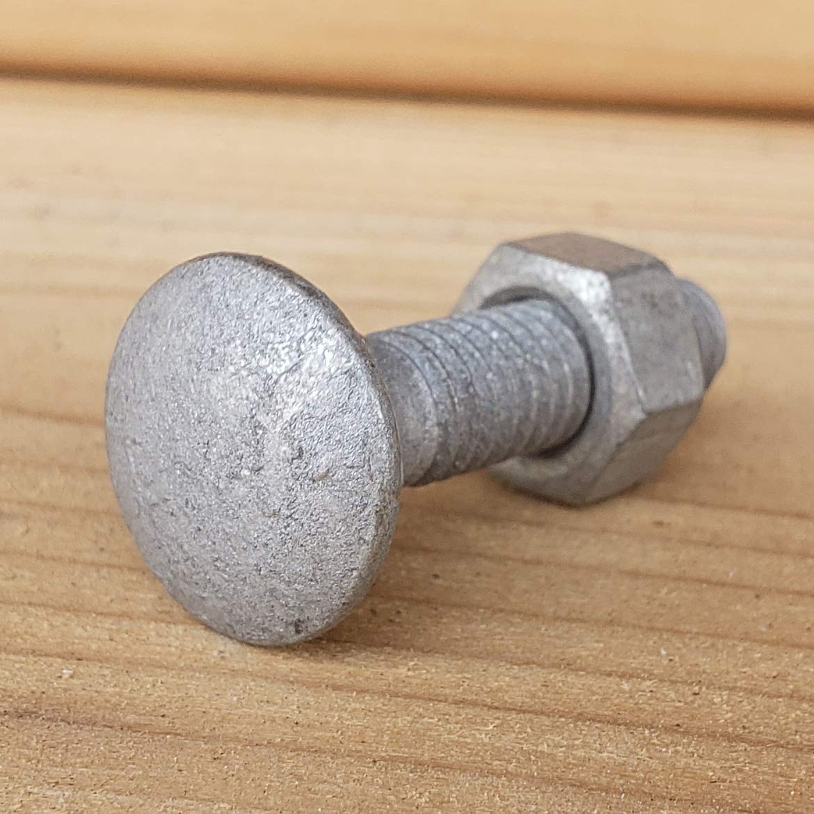 5/16 x 1-1/4" Long Carriage Bolt Set w/Hex Nut for Chain Link Fence Accessories