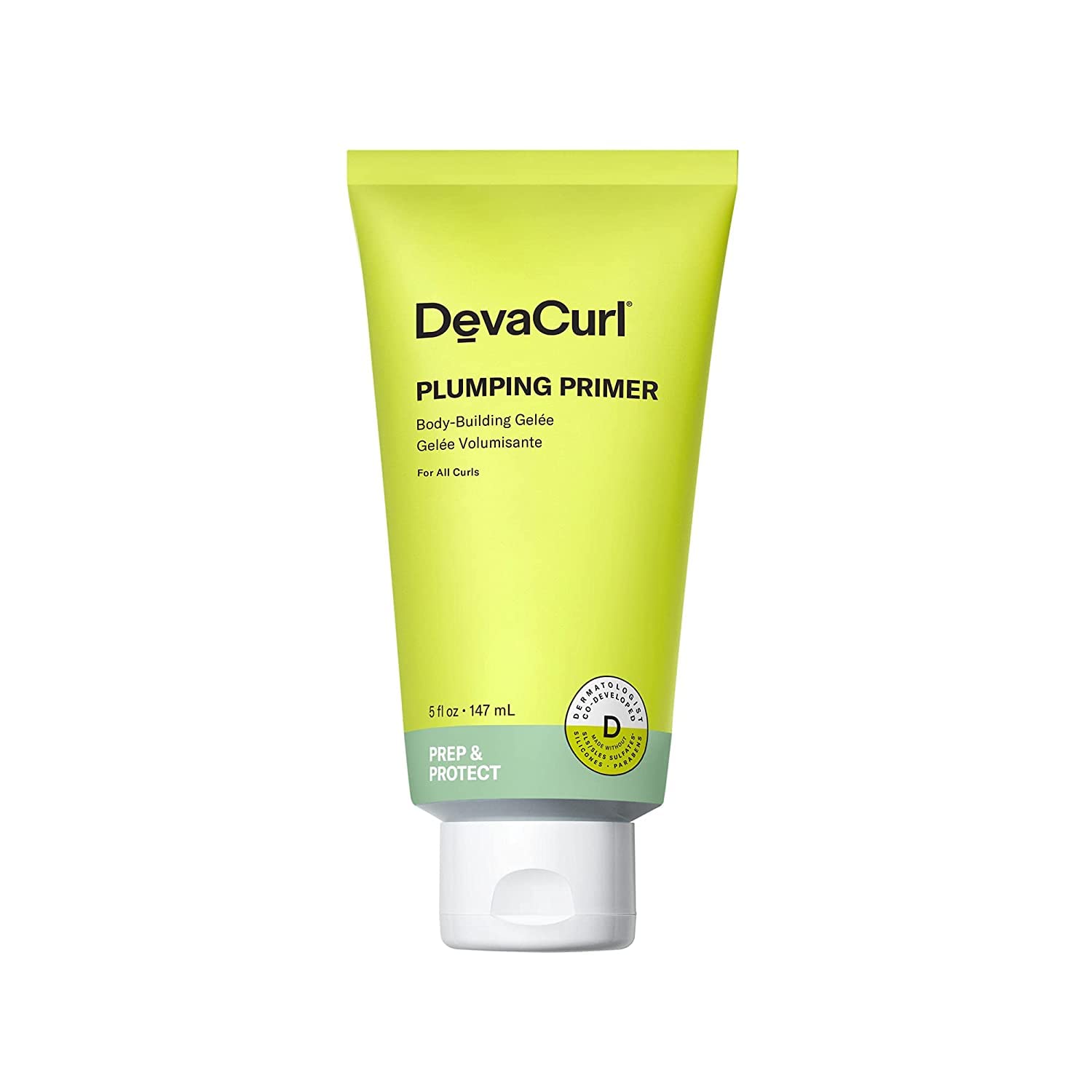 DevaCurl Plumping Primer Body-Building Gelée, Cozy Getaway, 5 fl. oz.