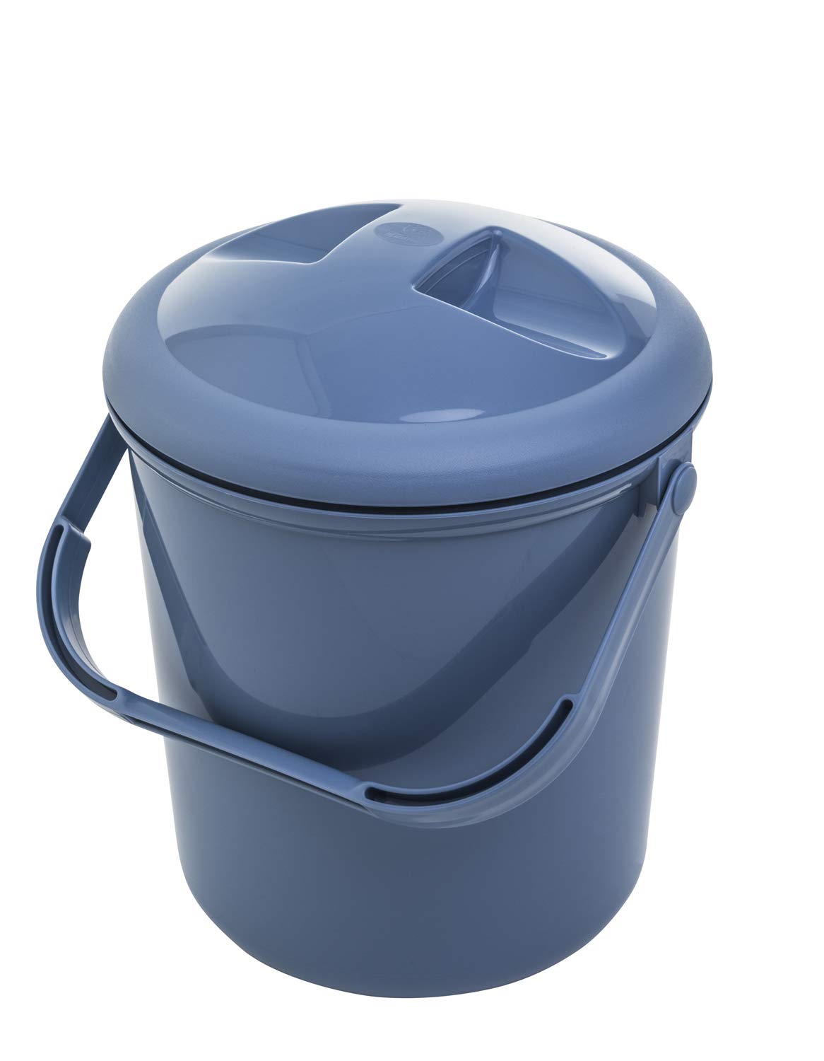 Rotho Babydesign Nappy Pail, 10l, 0+ Months, Bella Bambina, Cool Blue, 20021 0287