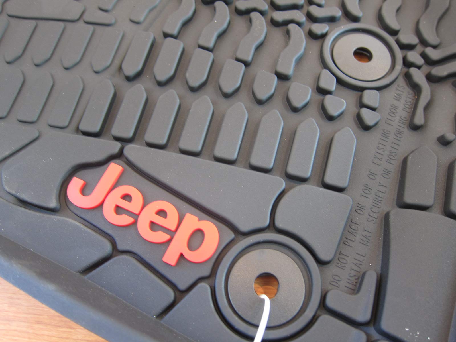 2014-2018 Jeep Wrangler JK Front High Wall All Weather Floor Mats New Mopar OEM