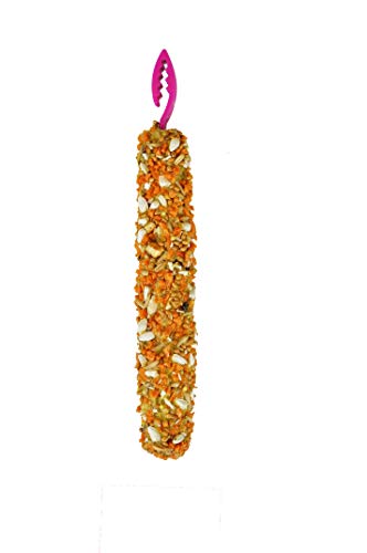 A&E Cage Co. SmaKers Treat Sticks for Cockatiel in Orange Flavor