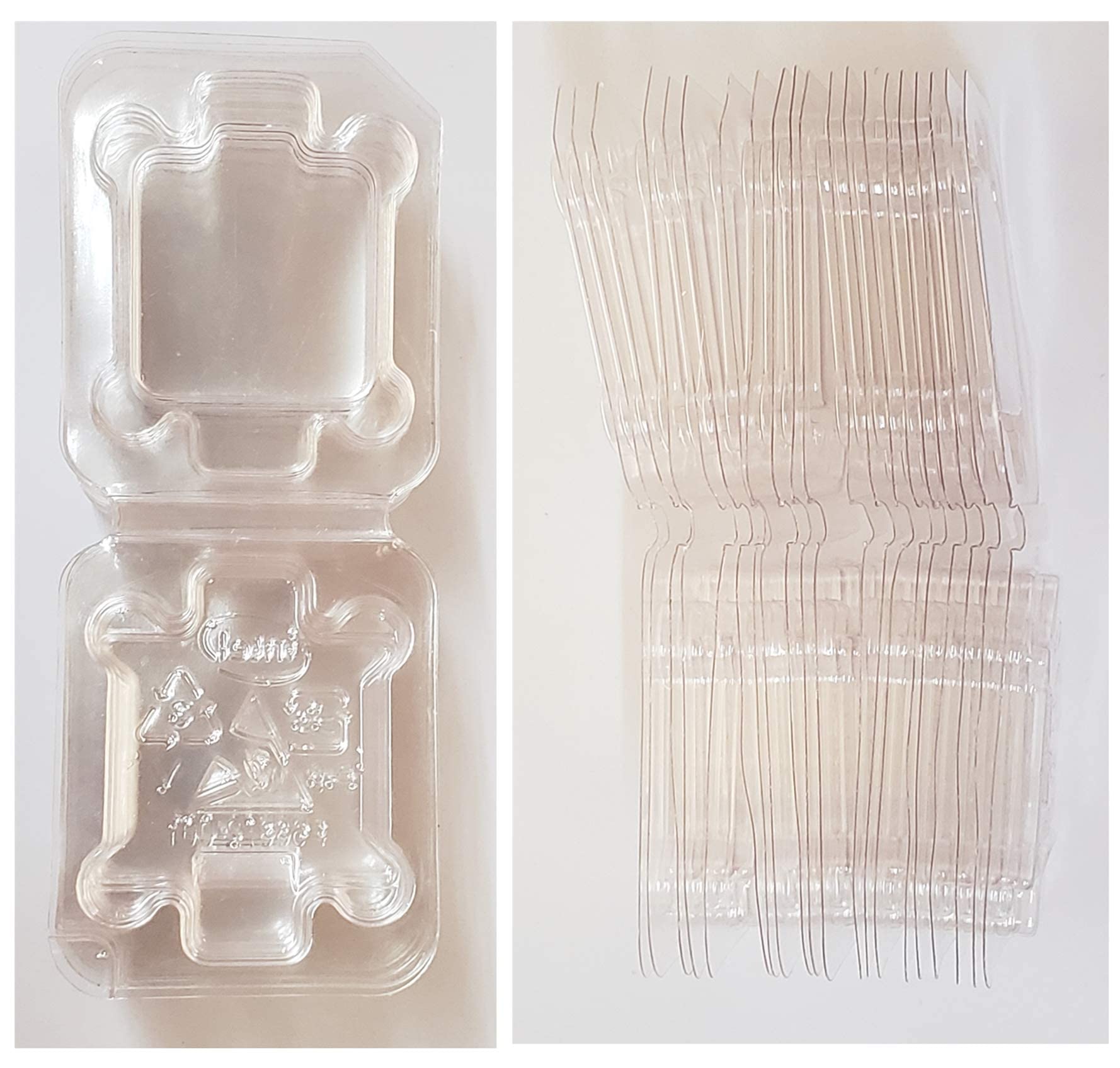 20PCS Computer CPU Case Tray Packaging Clamshell for Intel LGA775 LGA1150/1151/1155 /1156 i3 i5 i7 CPU Protector Cover