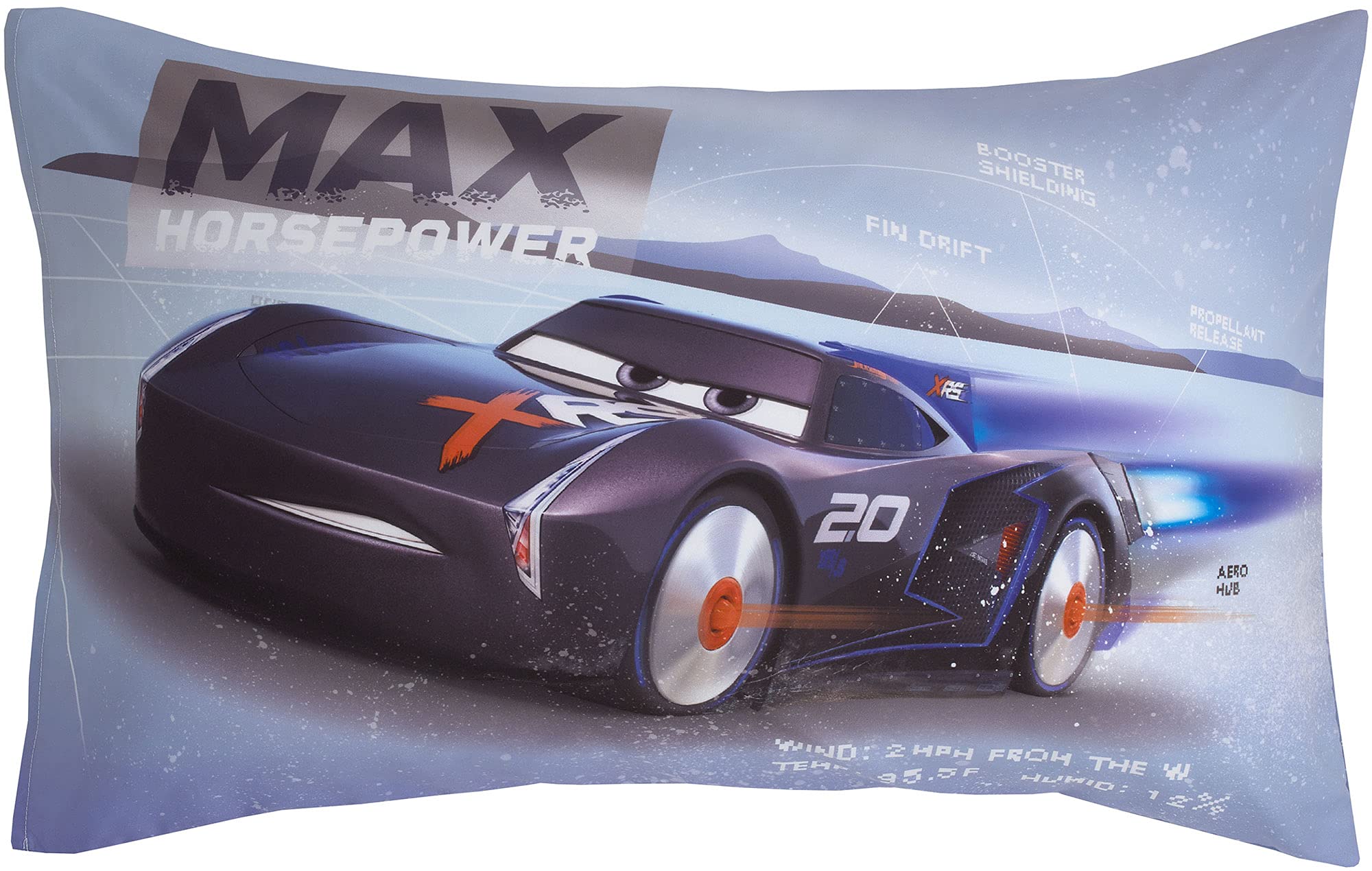 Crown Crafts Infant Products Disney Cars 4 Piece Toddler Bedding Set - Speedy Frenzy