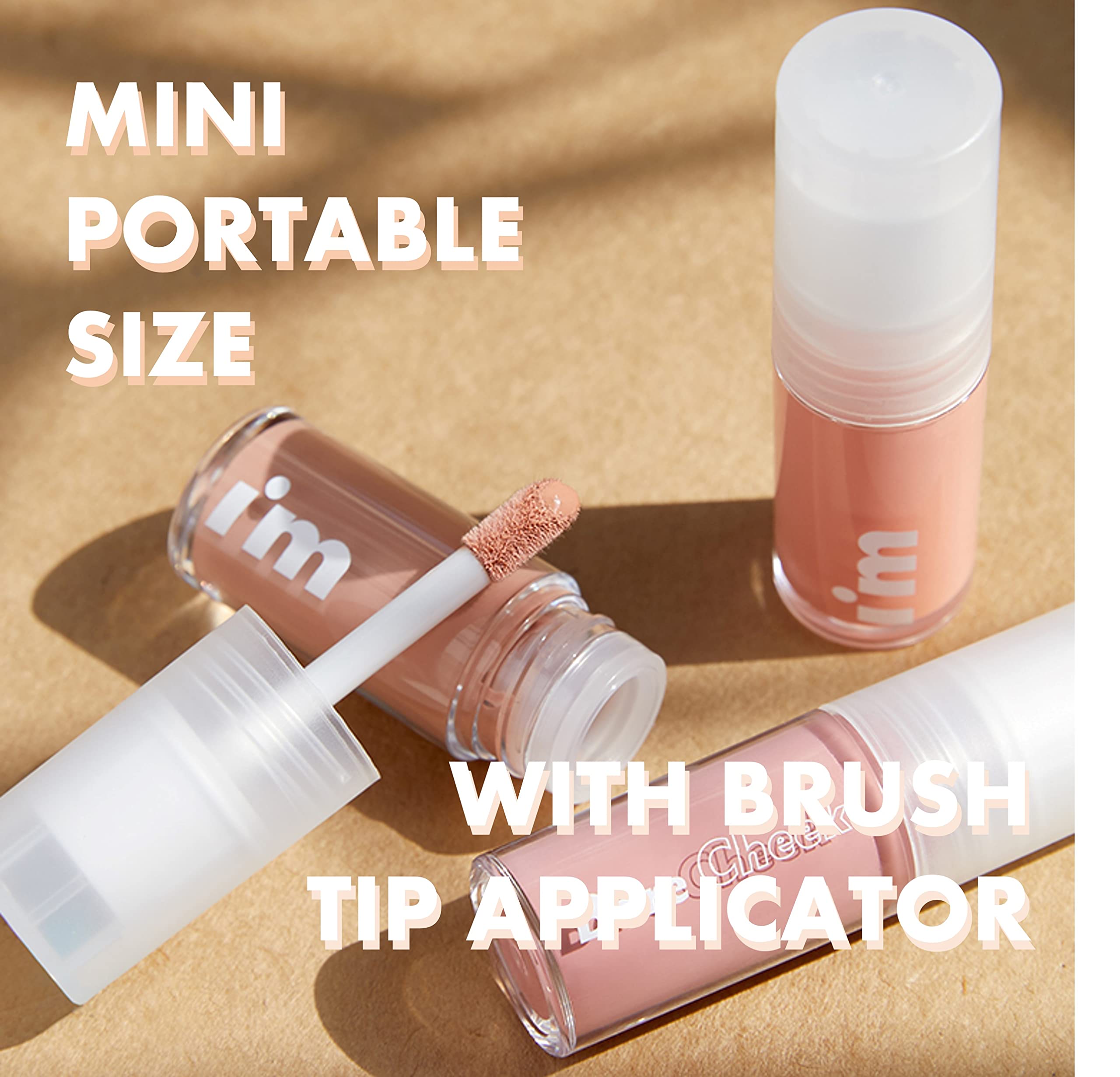 I'm Meme Blush - Bare Cheek Liquid | Lightweight with Sheer Pigmentation, Natural Rosy Finish, Portable, 002 Bouncy Berry, 0.10 Oz