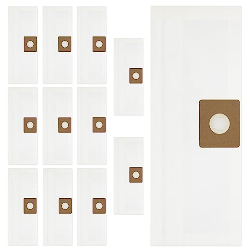 12 Pack Type B Vacuum Filter Bag 90668 Comapatible with Shop-Vac 9066800 2-2.5 Gallon All Around Vacuum QAM70, 2036000, 9303511, 5895220, 5890336, 5892210, CMXZVBE17250