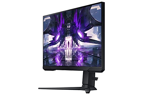 SAMSUNG 27” Odyssey G30A Gaming Computer Monitor, FHD LED Display, 144Hz, 1ms, FreeSync Premium, Adjustable, Borderless Design (LS27AG302NNXZA), Black